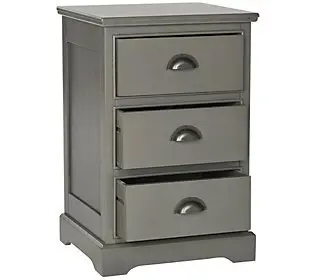 SAFAVIEH Griffin 3 Drawer Side Table