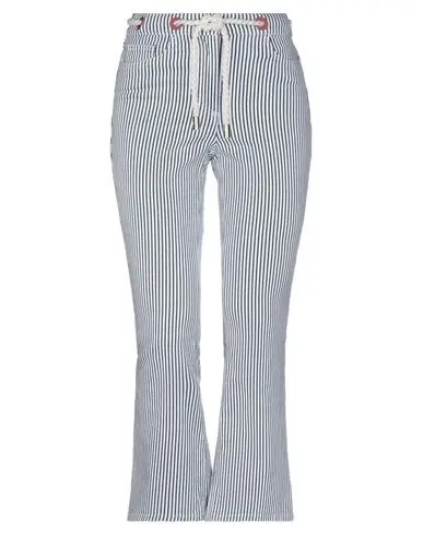Elisabetta Franchi Striped Flared Cropped Pants