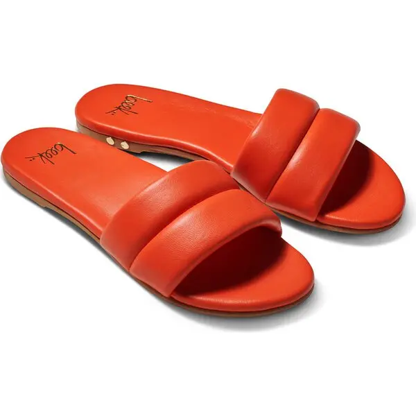 Beek Sugarbird Slide Sandal - Tangerine