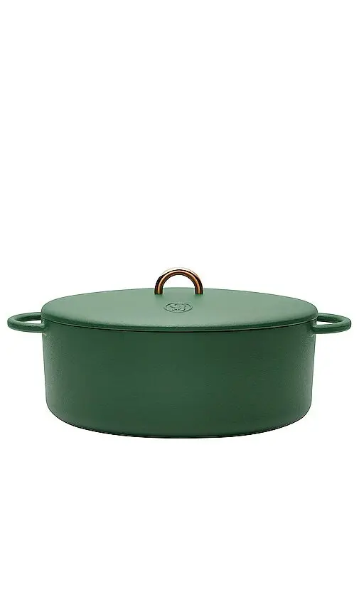 GREAT JONES The Dutchess 6.75-quart Dutch Oven In Green