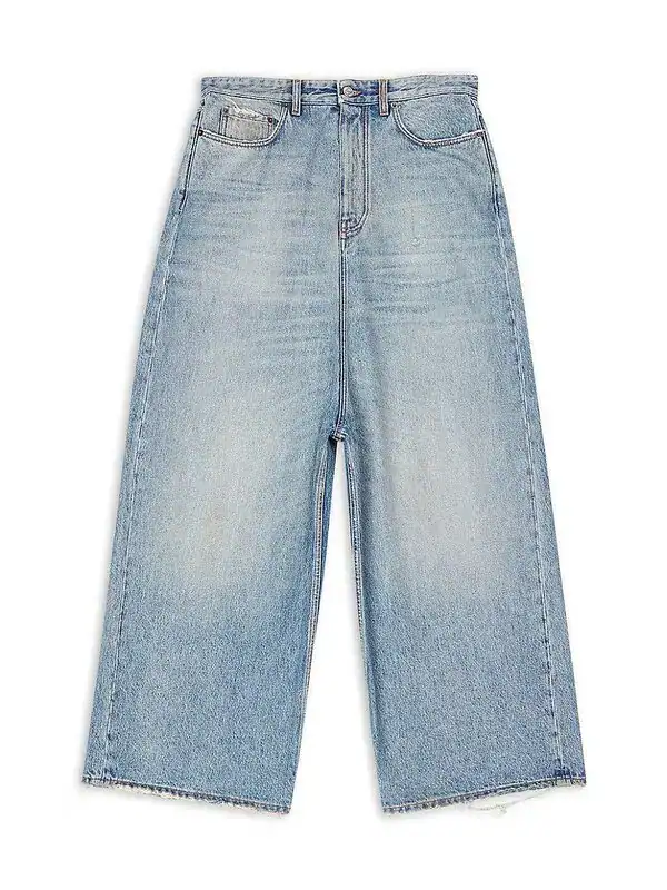 Balenciaga Low Crotch Jeans - Medium Vintage Indigo | Editorialist