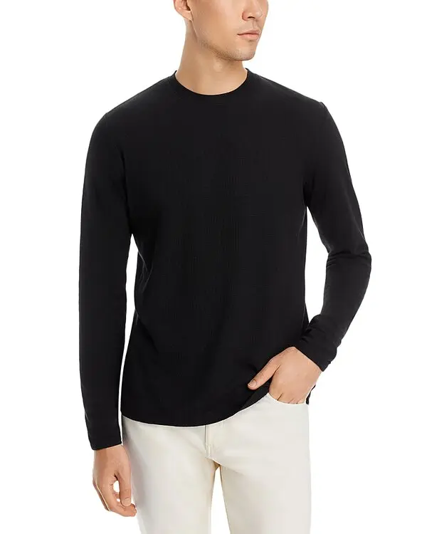 Nn07 Clive Long Sleeve Tee - Black