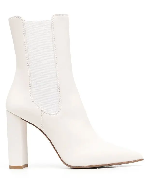 LE SILLA Megan 110mm Ankle Boots - White