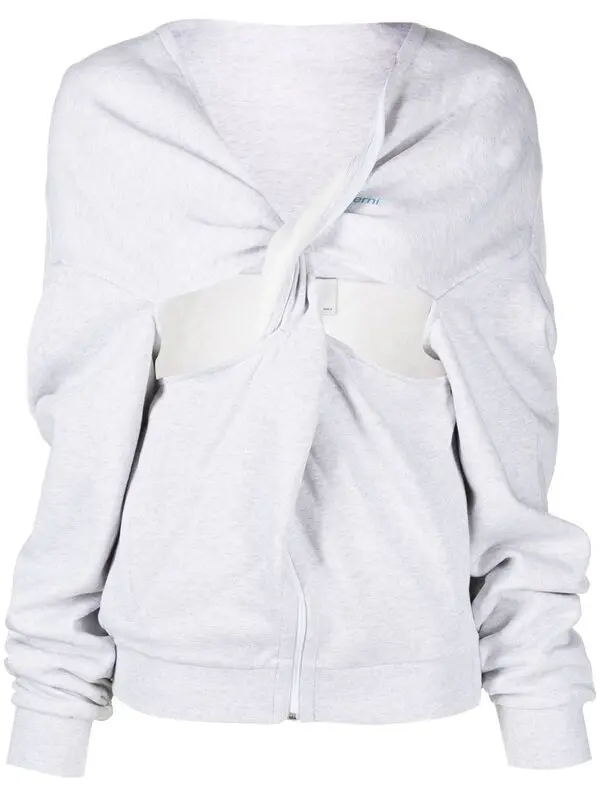 Coperni Twisted Cut-out Hoodie