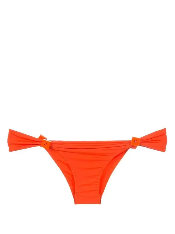 CLUBE BOSSA Embellished Bikini Bottom - Orange