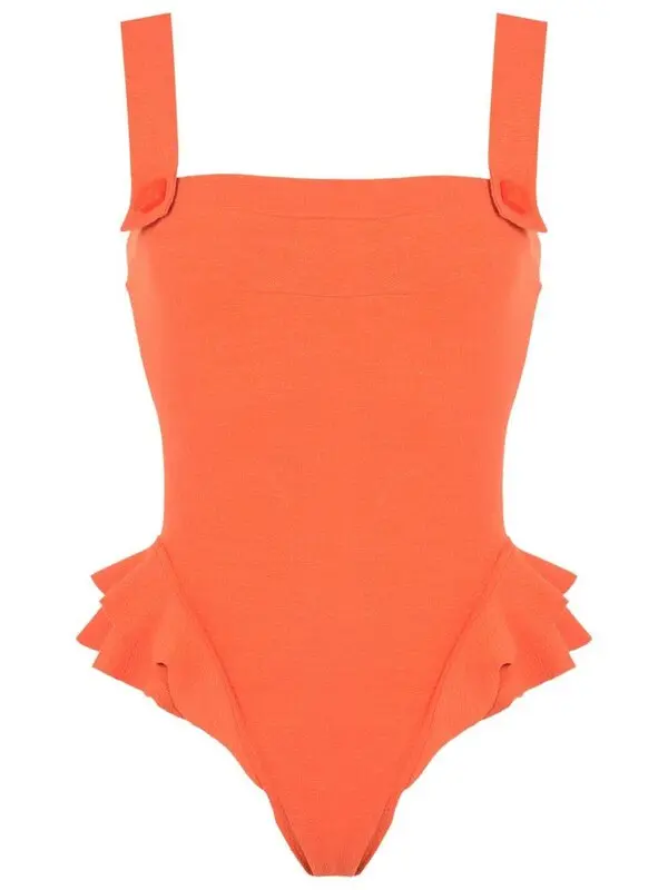 CLUBE BOSSA Barres One-piece Swimsuit - Orange
