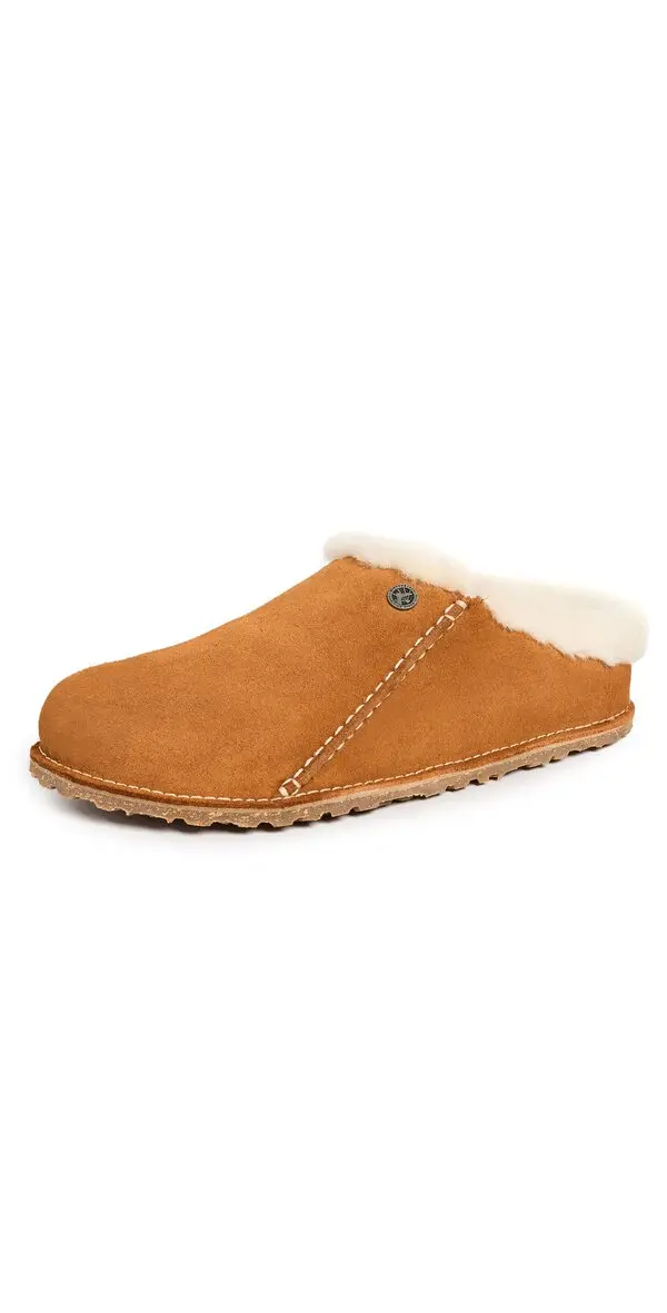 BIRKENSTOCK Zermatt Shearling Slippers - Mink