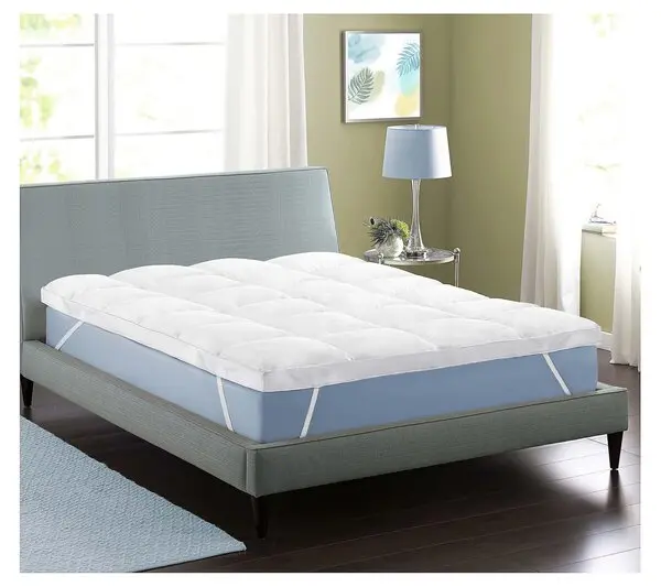 SUPERIOR Microfiber Quilted Mattress Pad- Full