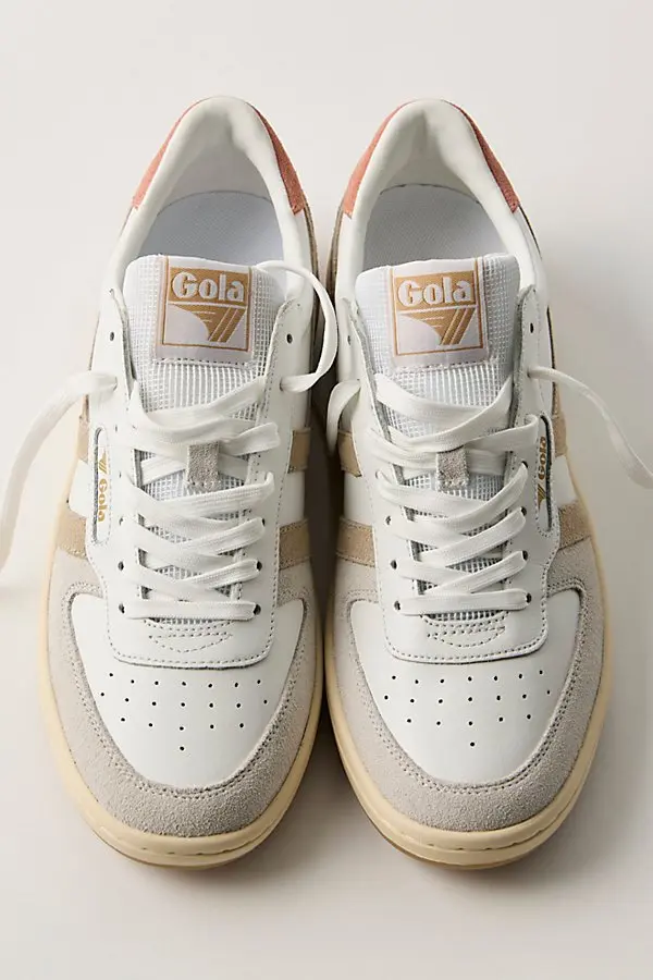 Gola Hawk Sneakers - White/bone/terracotta