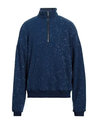 John Elliott French Terry Turtleneck Sweatshirt - Blue