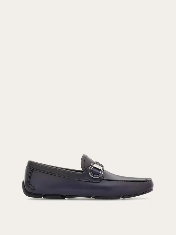 FERRAGAMO Gancini Ornament Driver - Blue