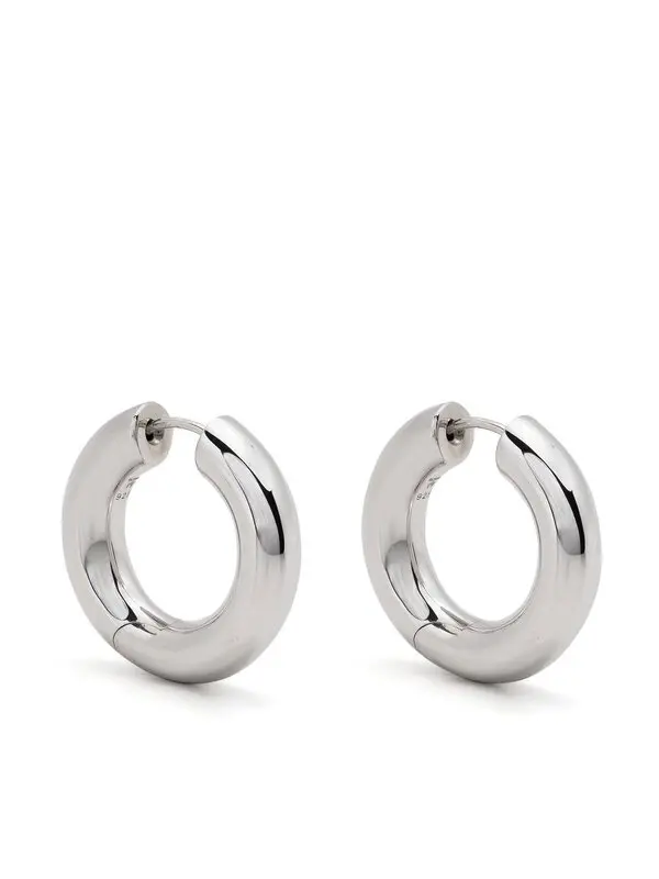 Tom Wood Medium Chunky Hoop Earrings