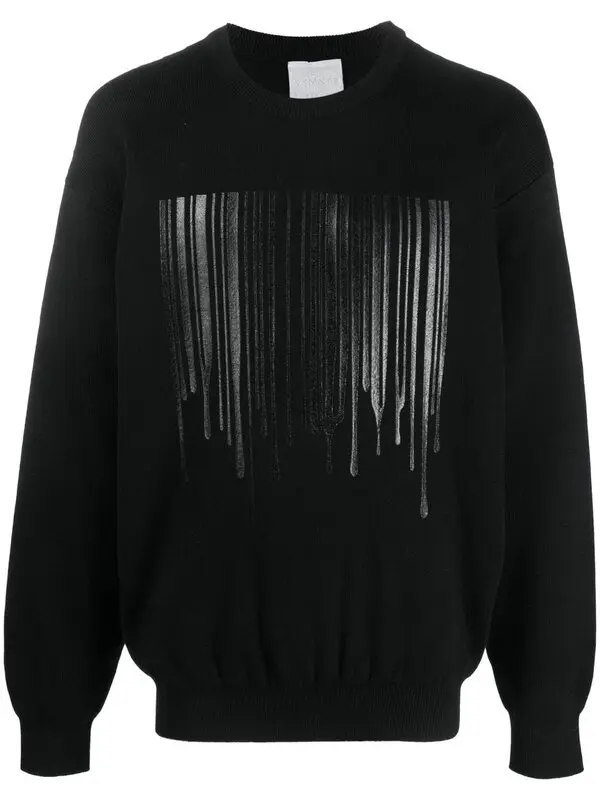 VTMNTS Logo-print Knit Sweater