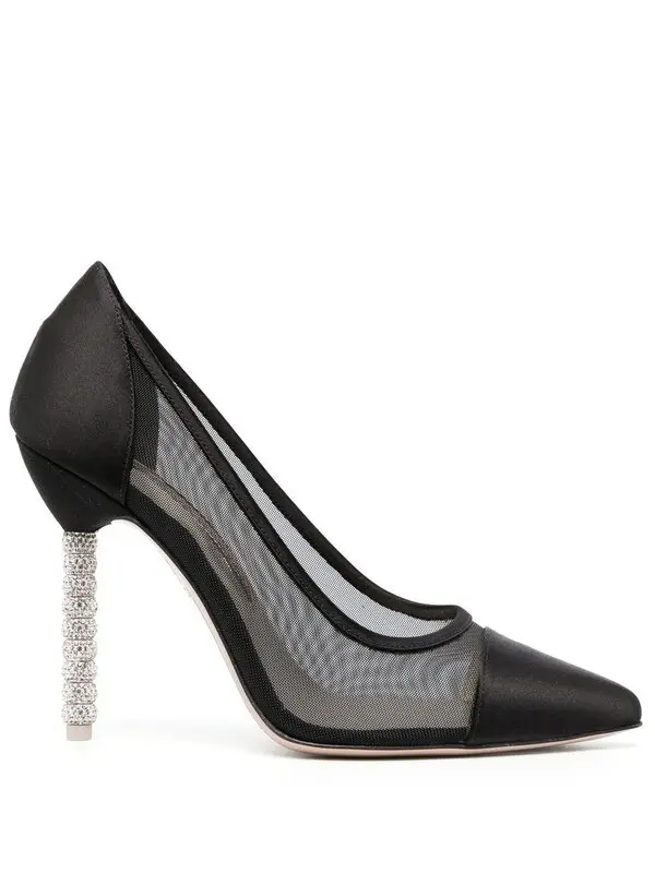 SOPHIA WEBSTER Jasmine 110mm Pumps - Black