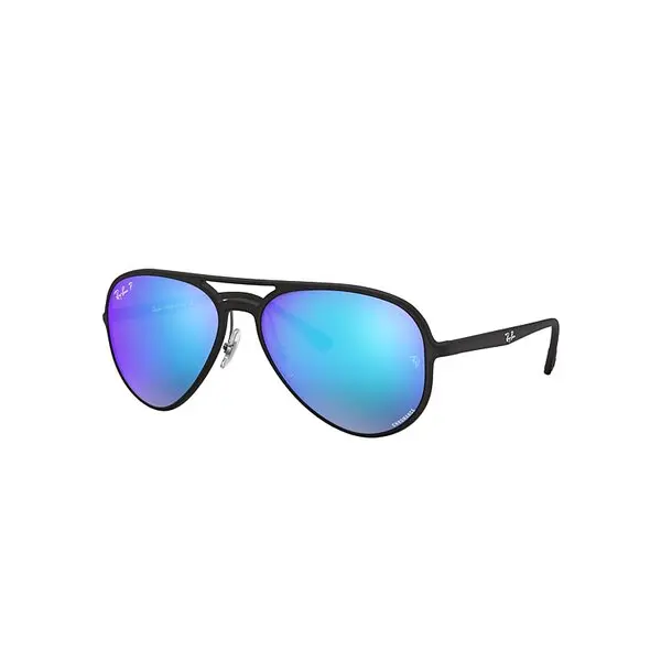 Ray-ban Rb4320ch Chromance Sunglasses - Black