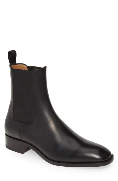 CHRISTIAN LOUBOUTIN Samson Chelsea Boot - Bk01 Black