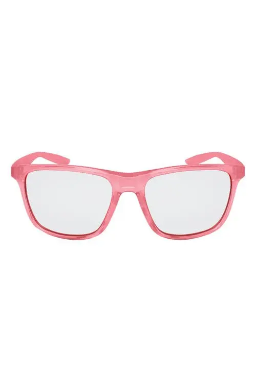 Nike Flip Ascent Square Blue Light Blocking Eyeglasses - Sunset Pulse/ Blue Light