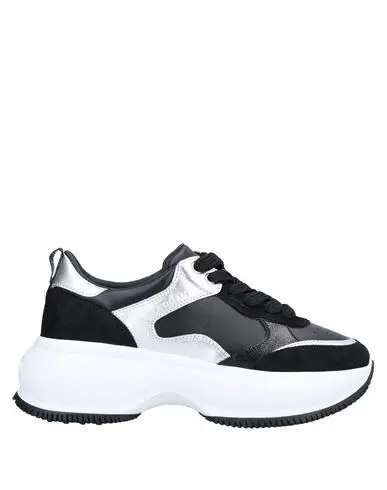 Hogan Leather Sneakers - Black