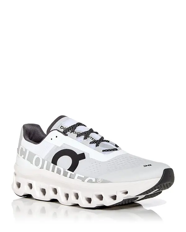 On Cloudmonster Sneakers - All White