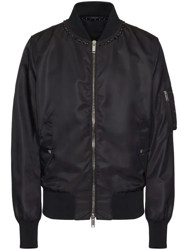 Valentino Garavani Studs Bomber Jacket