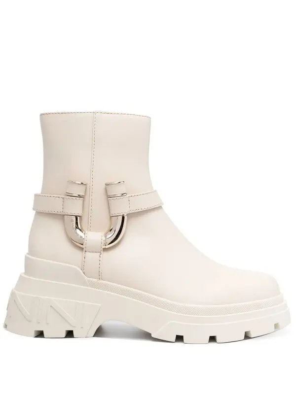 BALDININI Chunky Sole Ankle Boots