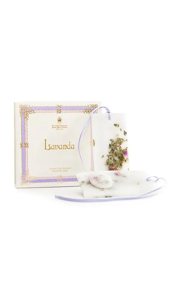 SANTA MARIA NOVELLA Set-of-two Lavender Scented Wax Tablets
