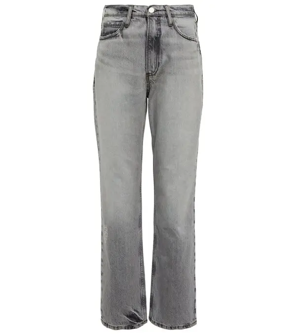 FRAME Le High 'n' Tight High-rise Jeans - Grey