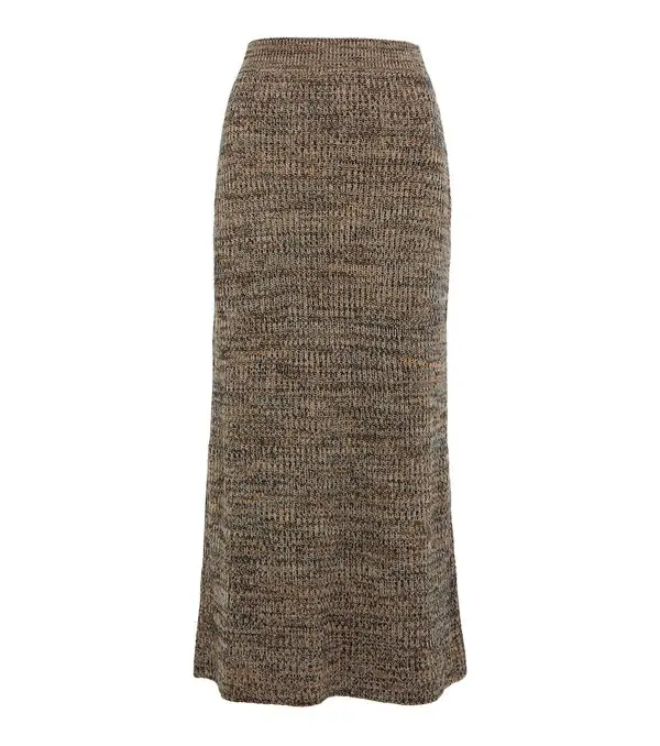 Chloé Cashmere And Silk-blend Skirt