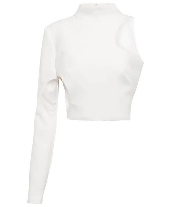 MONOT Mônot Cutout Crêpe Top