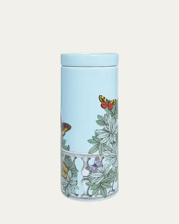 FORNASETTI Giardino Segreto Tower Candle 800g - One-color