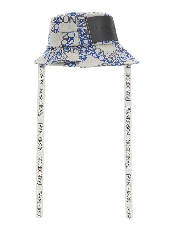 JW Anderson Asymmetrical Bucket Hat - Multicolor | Editorialist