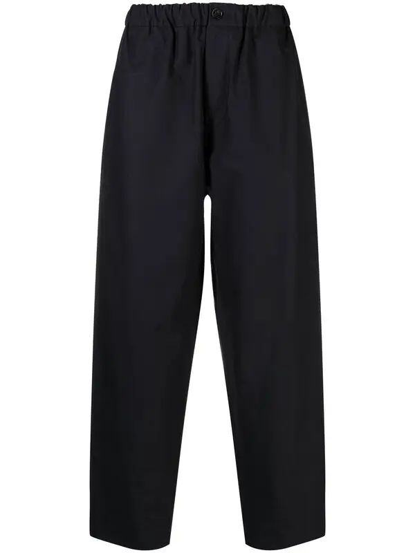 JIL SANDER Elasticated Straight-leg Trousers
