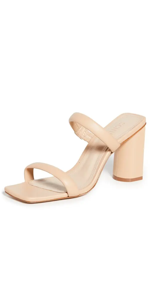 Schutz Ully Sandals - Light Honey