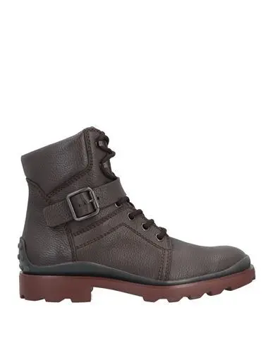 TOD'S Leather Ankle Combat Boots
