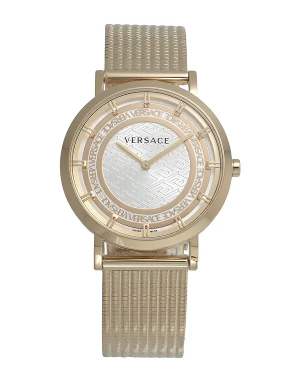 Versace Wrist Watches Gold Editorialist