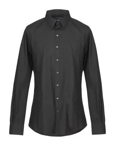 Dolce & Gabbana Shirt Size Cotton, Elastane - Black