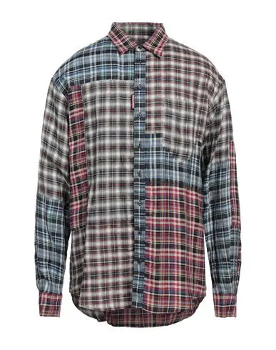 Dsquared2 Shirt Chocolate Size Linen