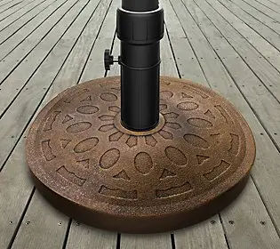 NATURE SPRING Patio Umbrella Base, Resin & Cement Weight