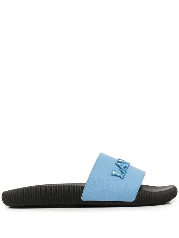 LANVIN Arpège Logo-embellished Slides