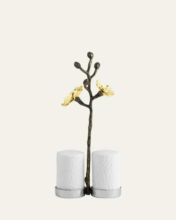 Michael Aram Gold Orchid Salt And Pepper Set - One-color