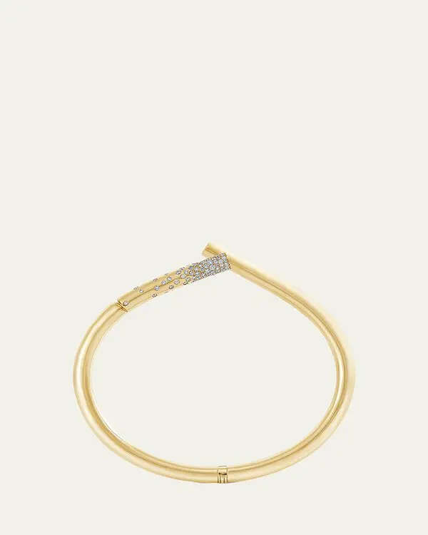 TABAYER 18k Yellow Bracelet With Diamonds - Gold