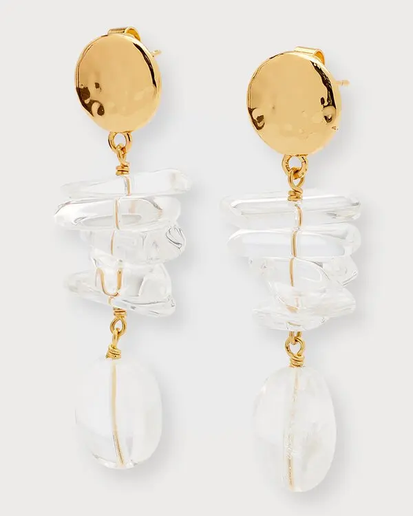 Nest Jewelry Linear Drop Earrings