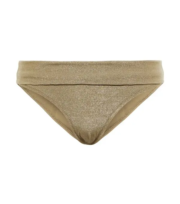 Heidi Klein Ecuador Metallic Bikini Bottom
