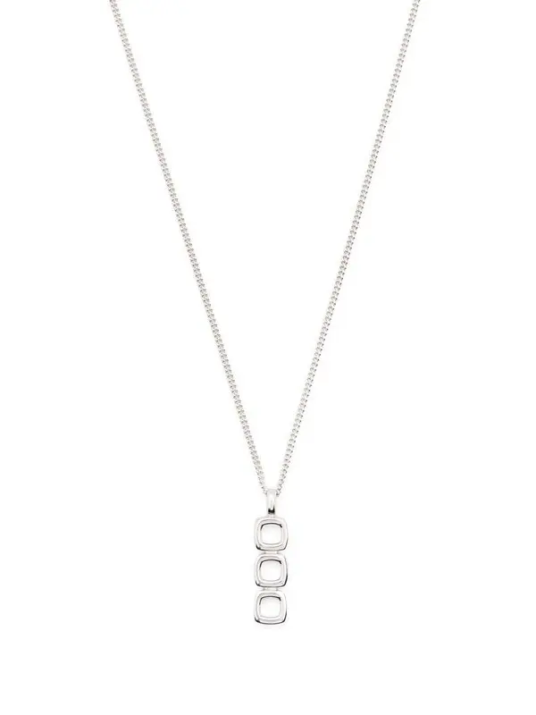 Tom Wood Sterling Pendant Necklace