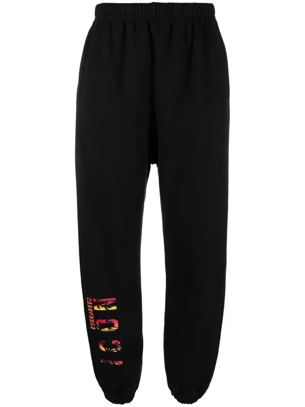 Dsquared2 Logo-print Track Pants - Black
