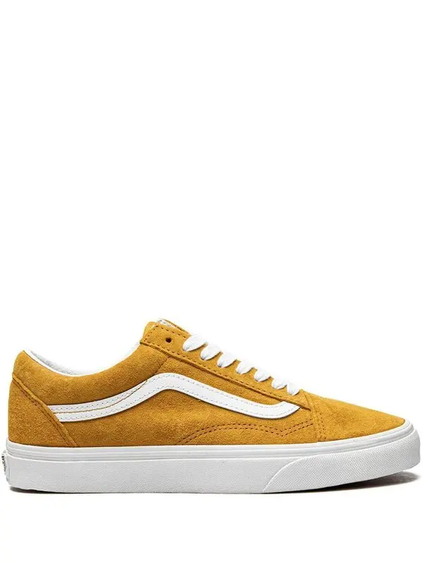 VANS Old Skool Pig Suede Sneakers - Yellow