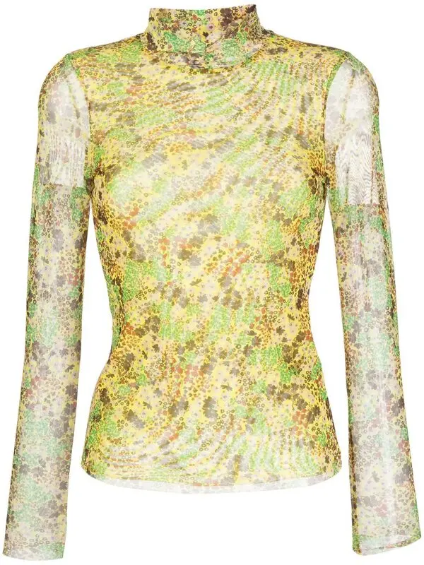 Ted Baker London Lennix Floral-print Top