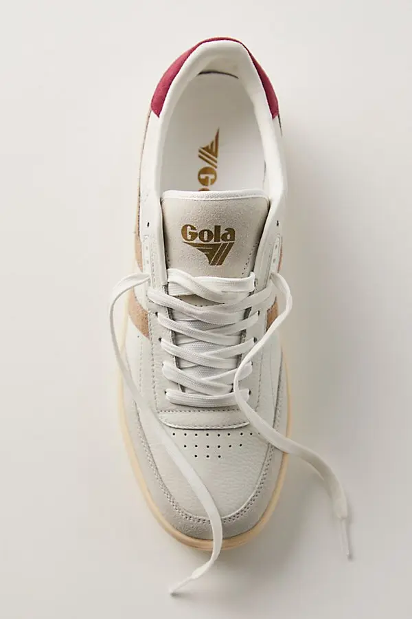 Gola Falcon Sneakers - White/cappuccino/cerise