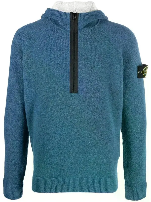 Stone Island Logo-patch Hoodie