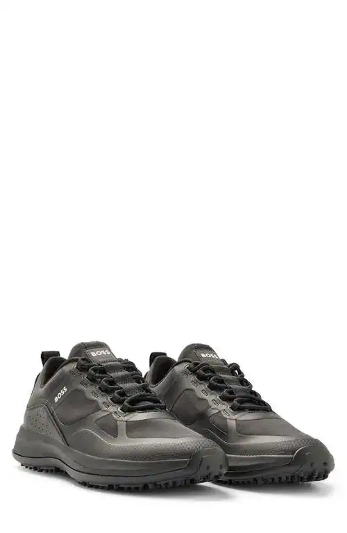 Boss Cedric Runn Lymx Golf Shoe - Black | Editorialist